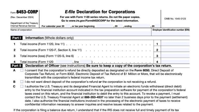 IRS Form 945 Instructions