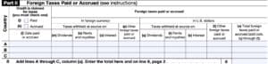 IRS Form 1116 Instructions - Claiming the Foreign Tax Credit