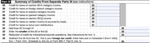 IRS Form 1116 Instructions - Claiming the Foreign Tax Credit