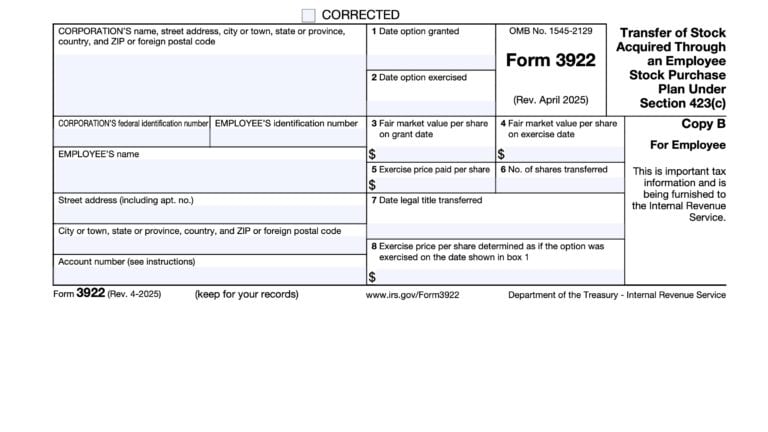 IRS Form 4852 Instructions - Substitute Forms