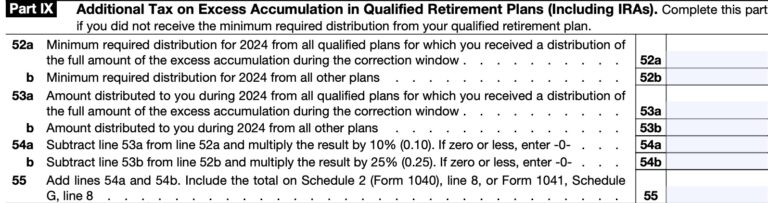 IRS Form 5329 Instructions - A Guide to Additional Taxes