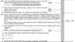 IRS Form 5695 Instructions - Residential Energy Credits