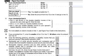 IRS Schedule R Instructions - Credit for the Elderly or Disabled