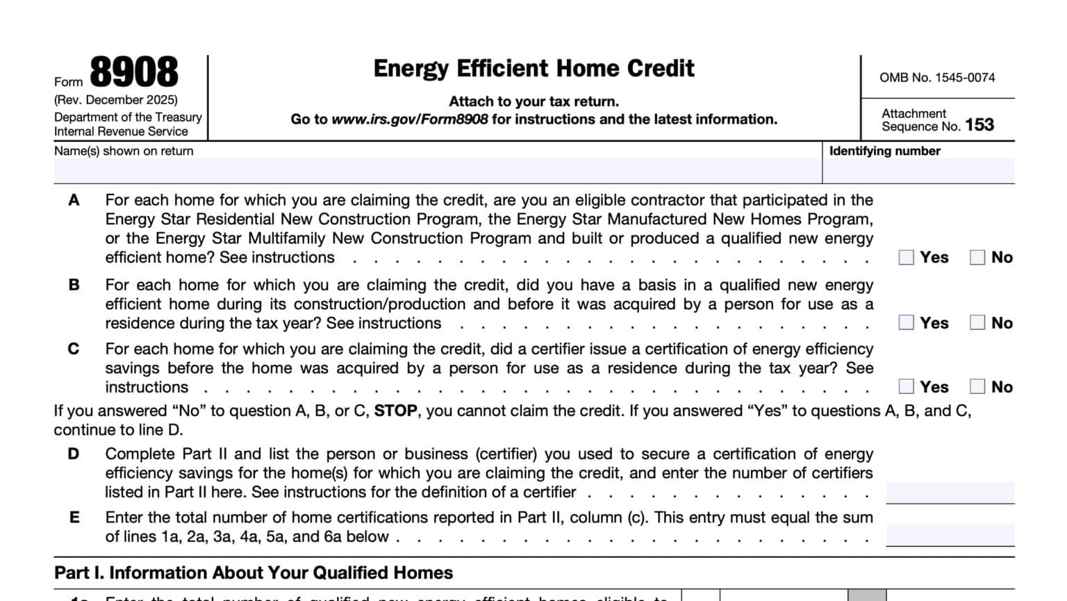 IRS Form 461 Instructions - Limitation on Business Losses