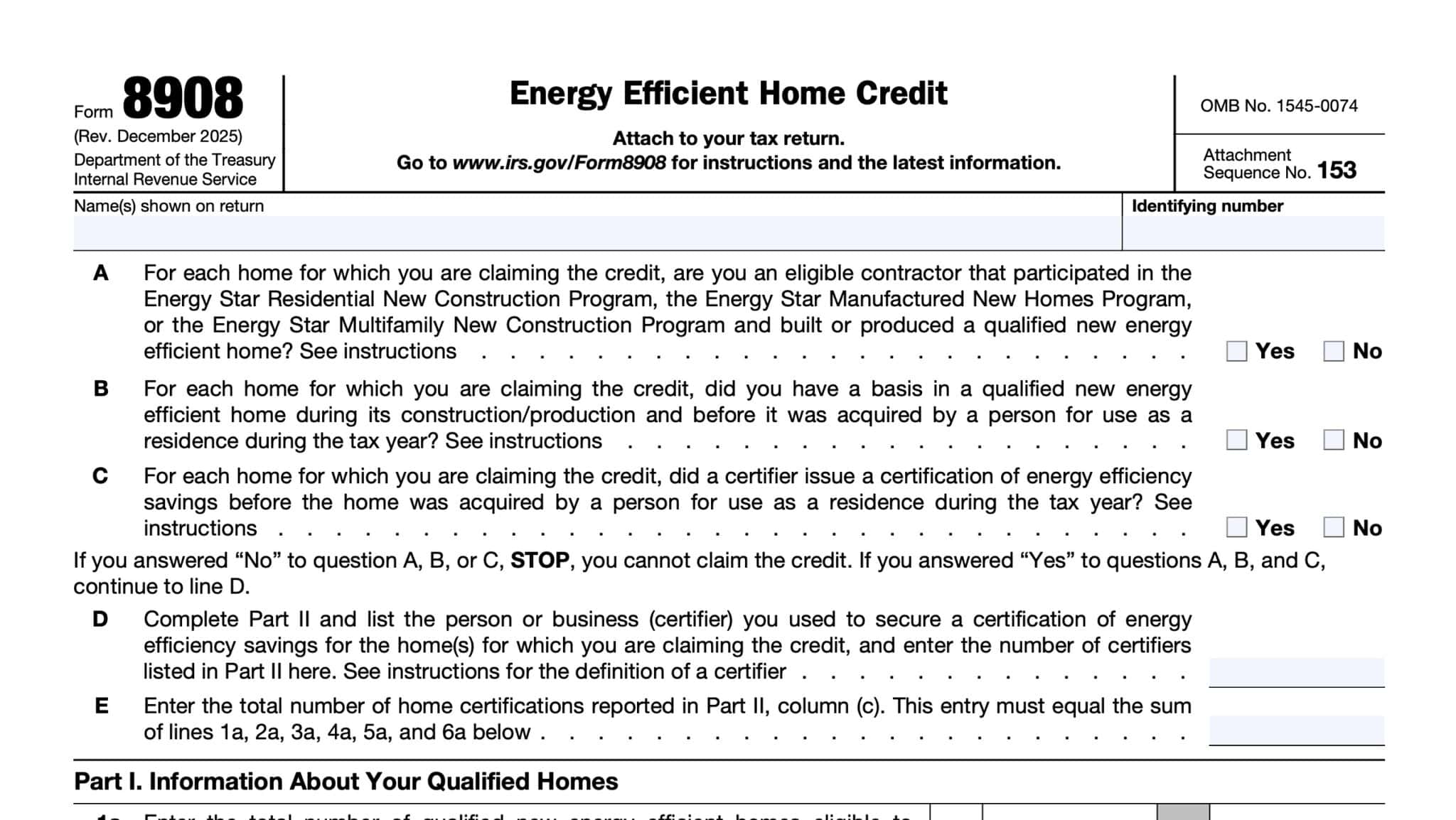 IRS Form 461 Instructions - Limitation on Business Losses