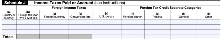 IRS Form 8858 Instructions - Information Return for FDEs & FBs