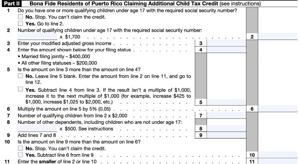 IRS Form 1040-SS Instructions - U.S. Self-Employment Tax Return