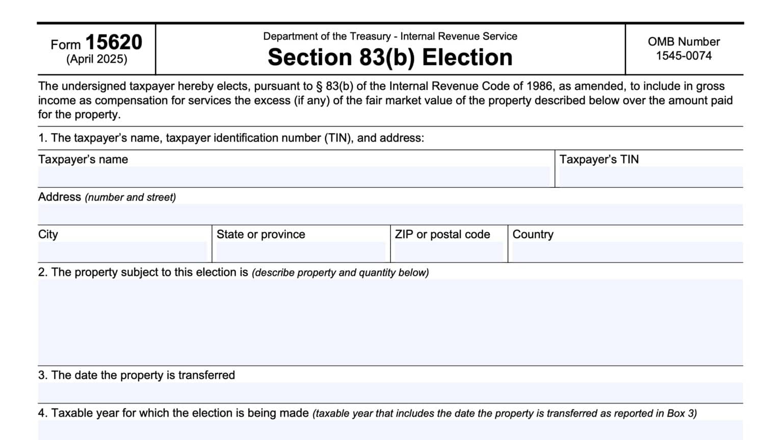 IRS Form 712 Instructions