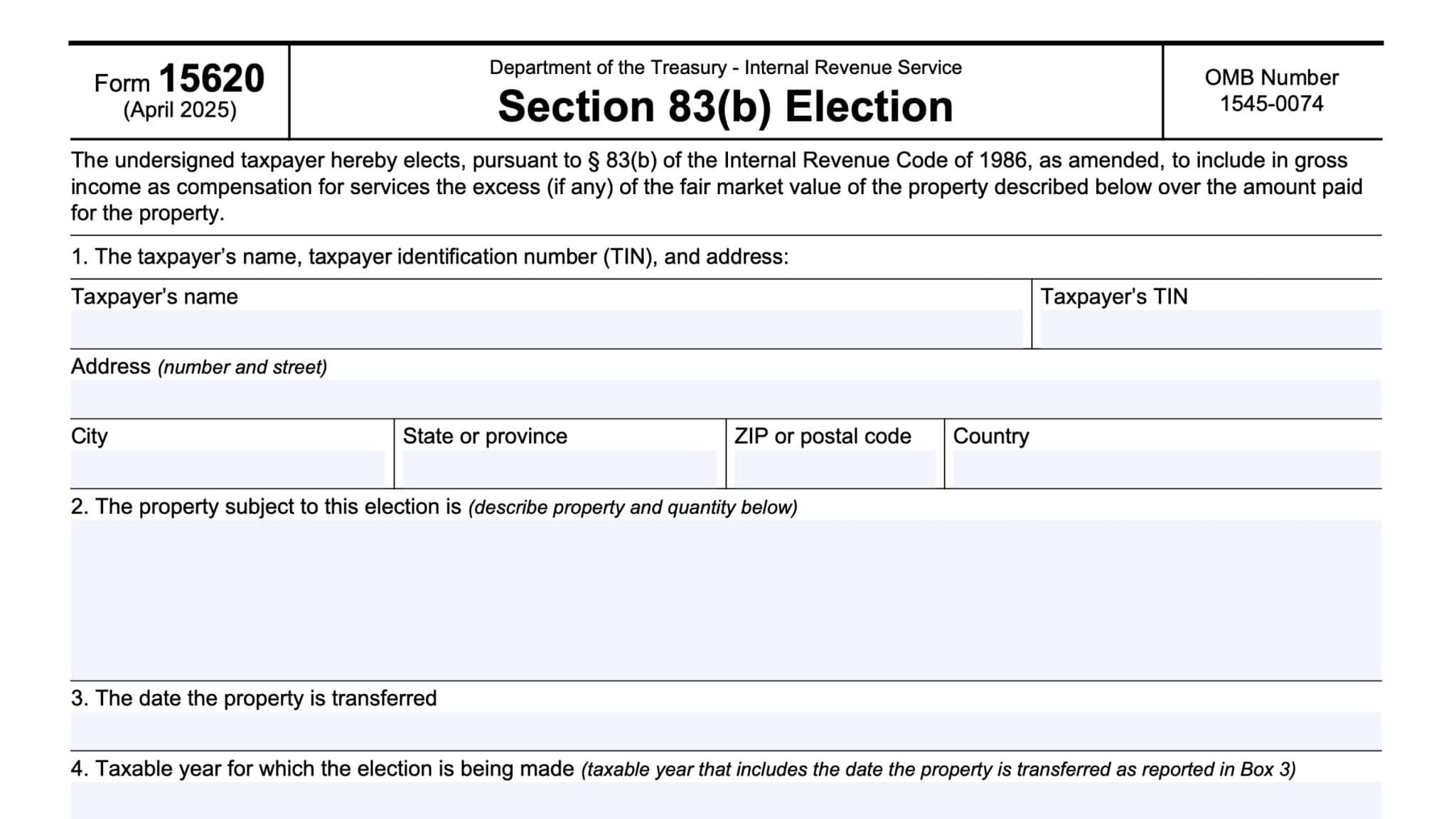 IRS Form 712 Instructions