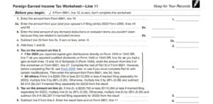 IRS Form 8801 Instructions - Credit for Prior Year Minimum Tax