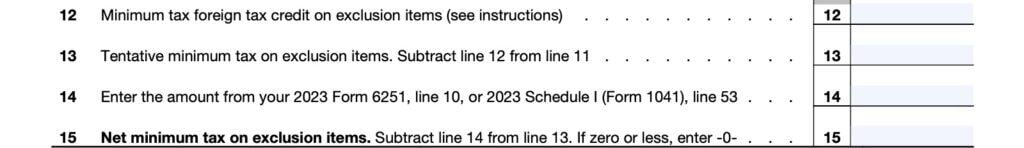 IRS Form 8801 Instructions - Credit for Prior Year Minimum Tax