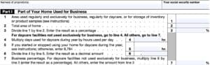 IRS Form 8829 Instructions - Figuring Home Business Expenses
