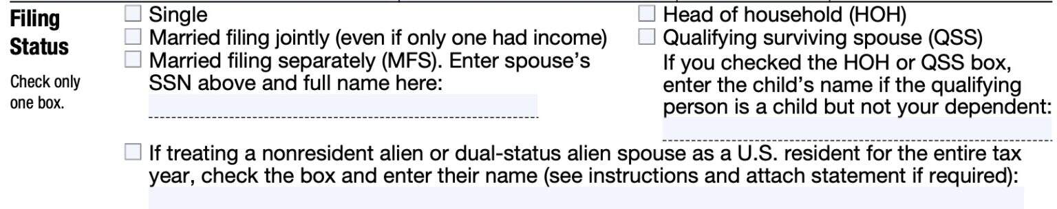 IRS Form 1040-SR Instructions - Tax Return For Seniors