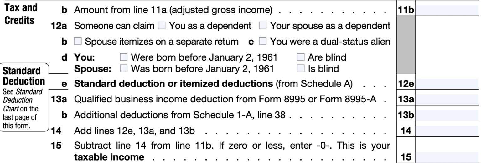 IRS Form 1040-SR Instructions - Tax Return For Seniors