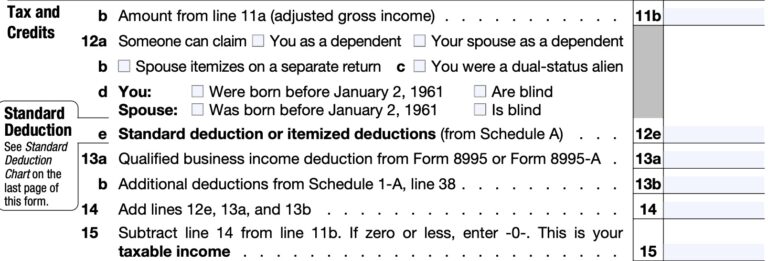 IRS Form 1040-SR Instructions - Tax Return For Seniors