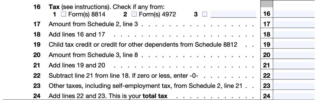 IRS Form 1040-SR Instructions - Tax Return For Seniors