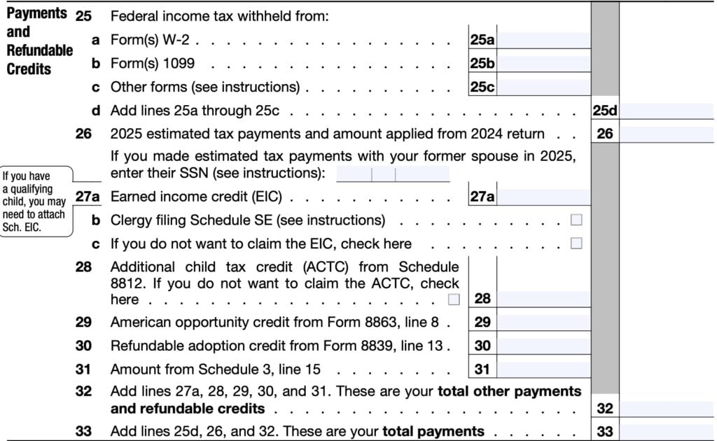 IRS Form 1040-SR Instructions - Tax Return For Seniors