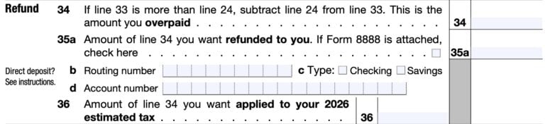 IRS Form 1040-SR Instructions - Tax Return For Seniors