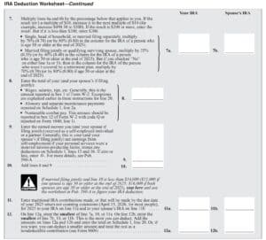 IRS Schedule 1 Instructions - Additional Income & AGI Adjustments